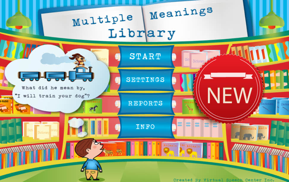 A New Multiple Meanings App For Speech Pathologists